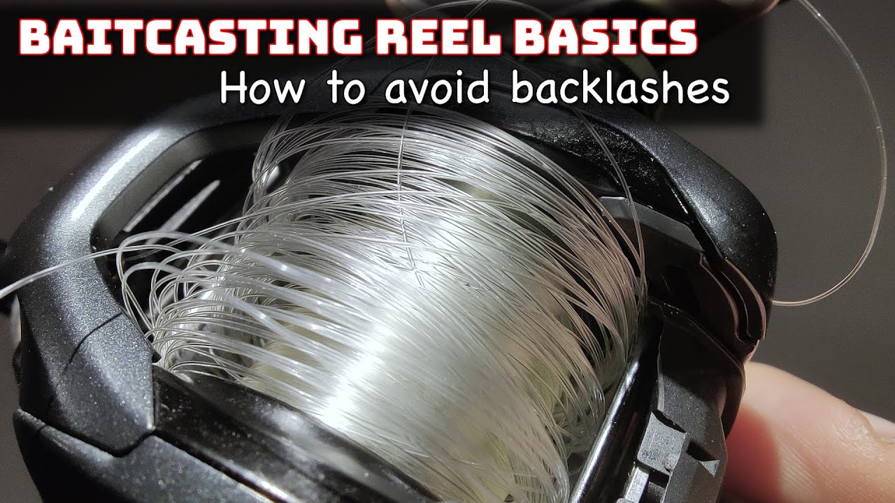STOPPING BAITCASTER BACKLASHES!!!!! - YouTube