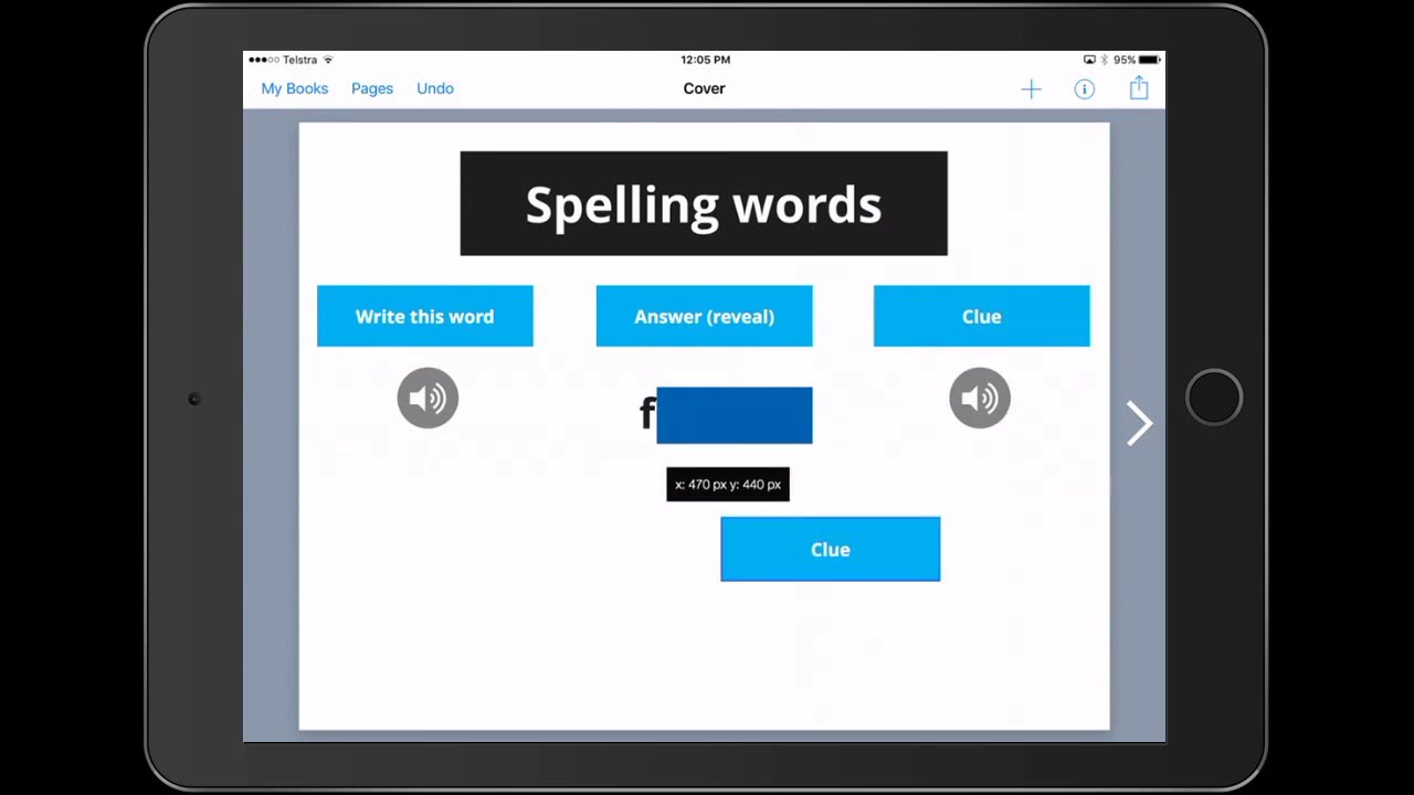 Creating Spelling Words activities with Book Creator App - YouTube
