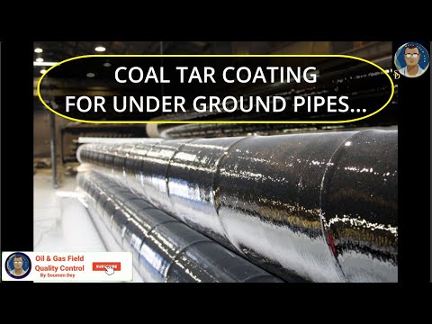 Coal Tar Paints || Under Ground Pipeline - YouTube