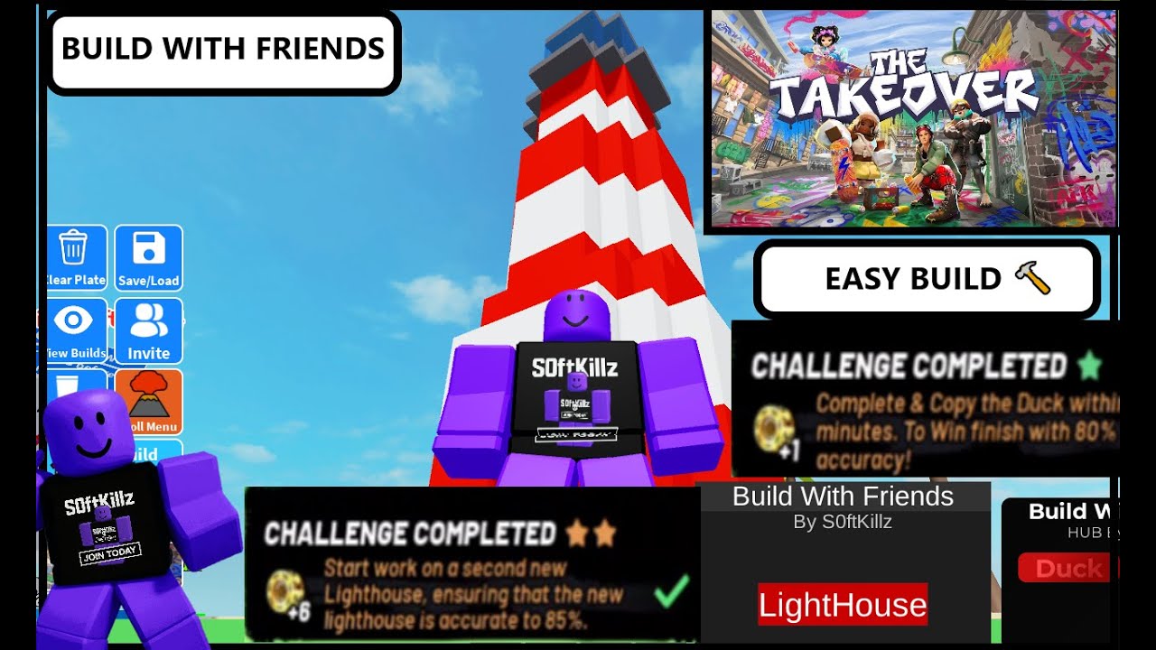 [THE TAKEOVER] - BUILD WITH FRIENDS SCRIPT - EASY BUILD (NO KEY!) - YouTube