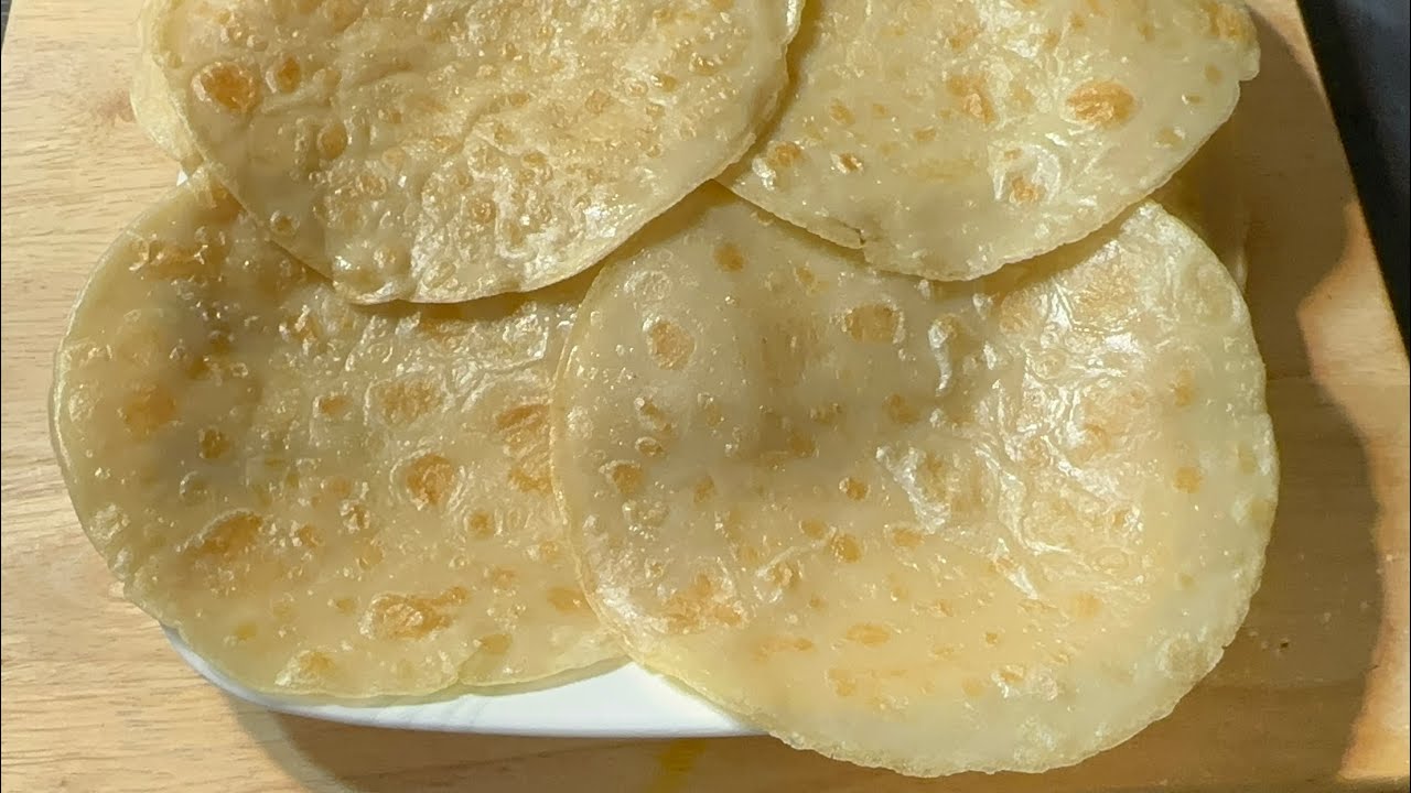 Flour,salt and water.Easiest recipe ever. Flour Tortillas. - YouTube