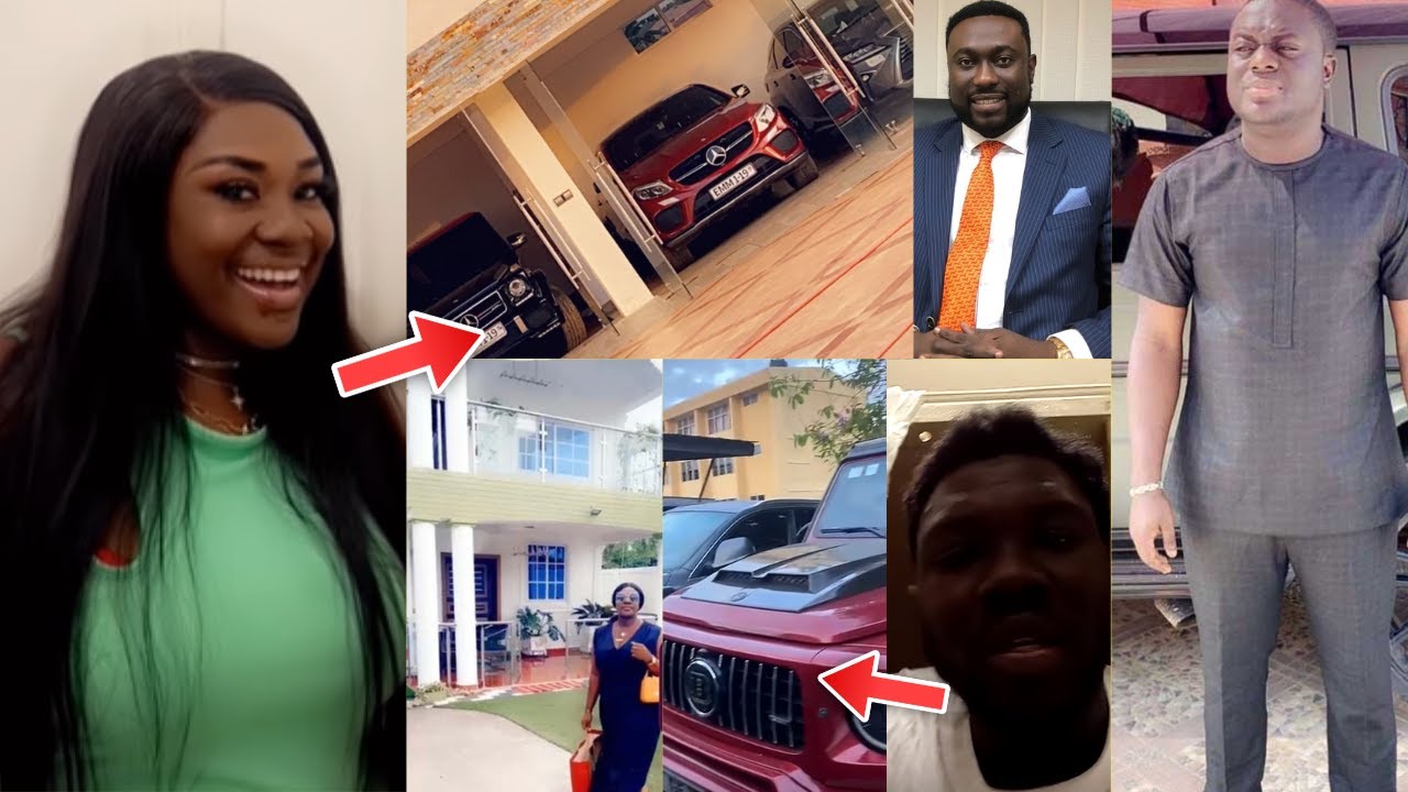 Emelia Brobbey Shows Expensive Cars In Mansion & P0lice Seize Dada Joe ...