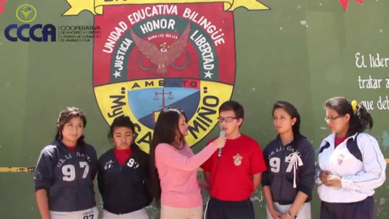 VISITA AL COLEGIO: “LICEO POLICIAL BILINGUE MAYOR GALO MIÑO - YouTube