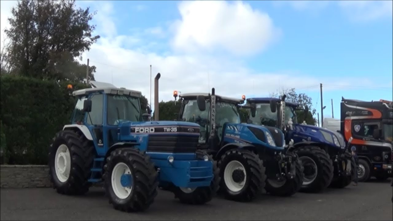 Lough Neagh Rescue Tractor & Truck run 2017 - YouTube