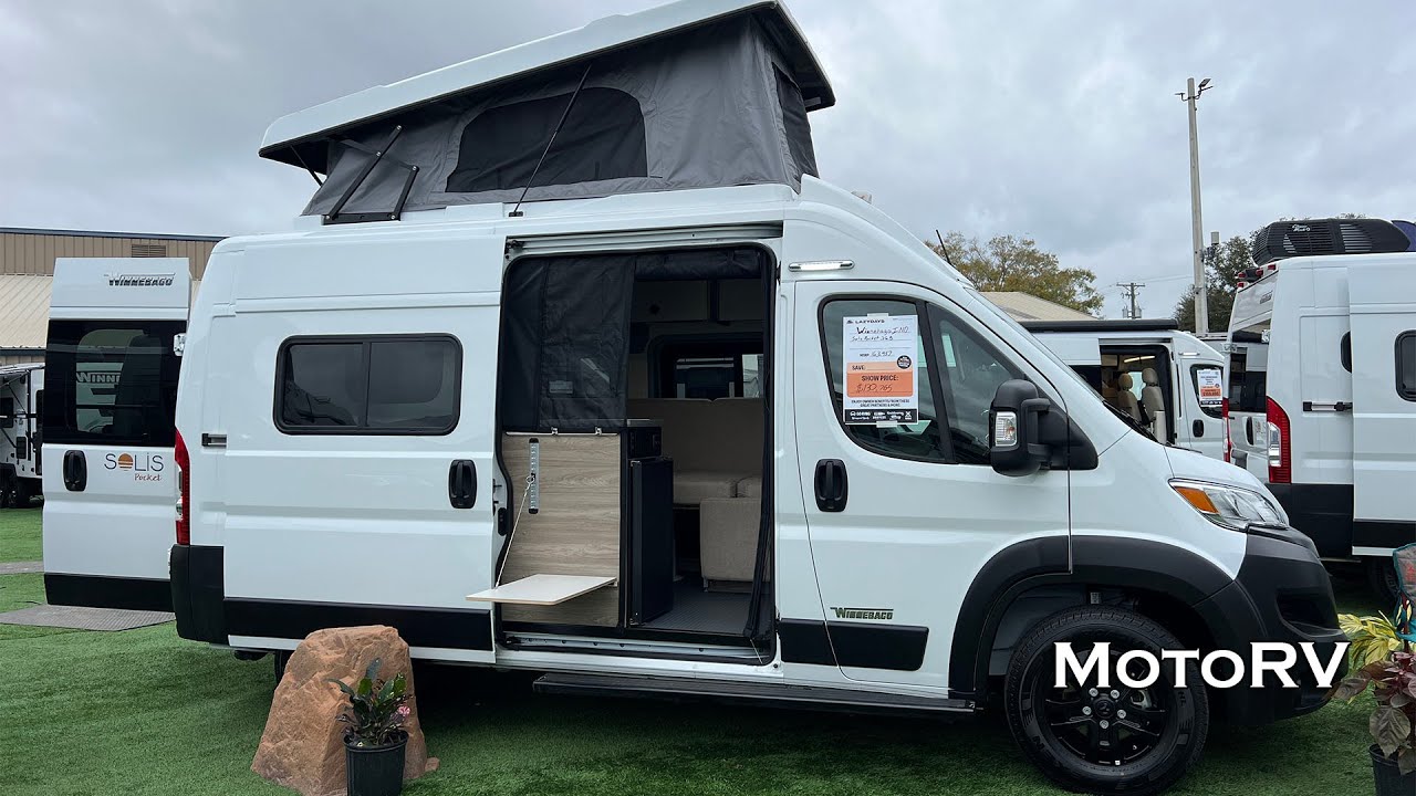 Solis Pocket 36B 2024 RAM ProMaster Class B Camper Van Winnebago RV ...