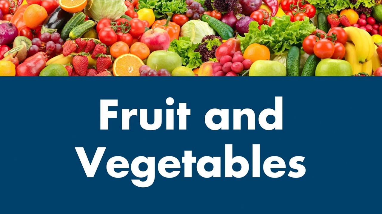 Practice English Vocabulary | Fruit and Vegetables - YouTube