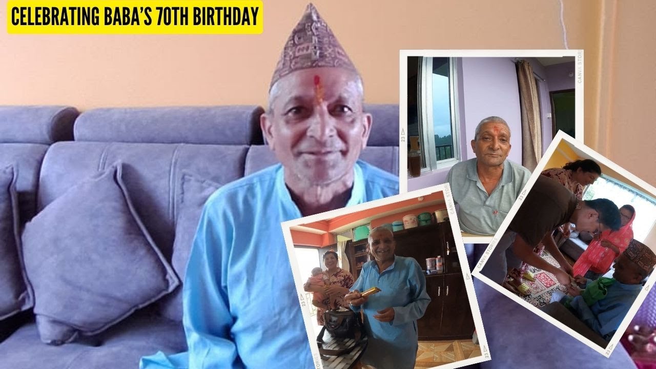 Celebrating Baba's 70th Birthday - YouTube