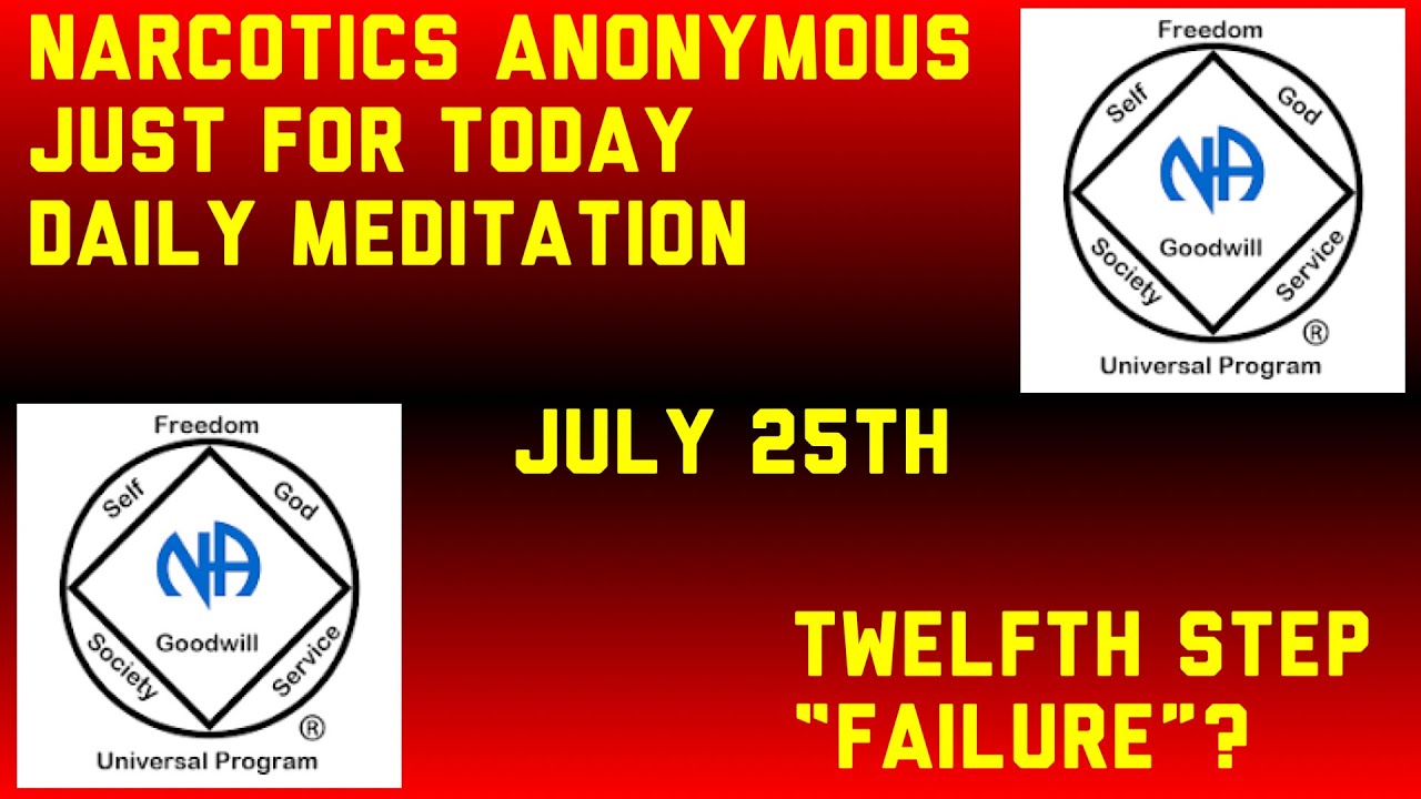 Narcotics Anonymous Just for today daily reading - YouTube