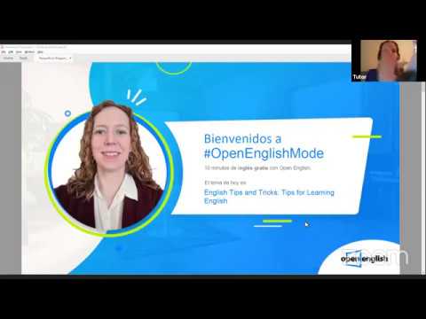 Open English - Clase Gratis - English Tips and Tricks: Tips for ...