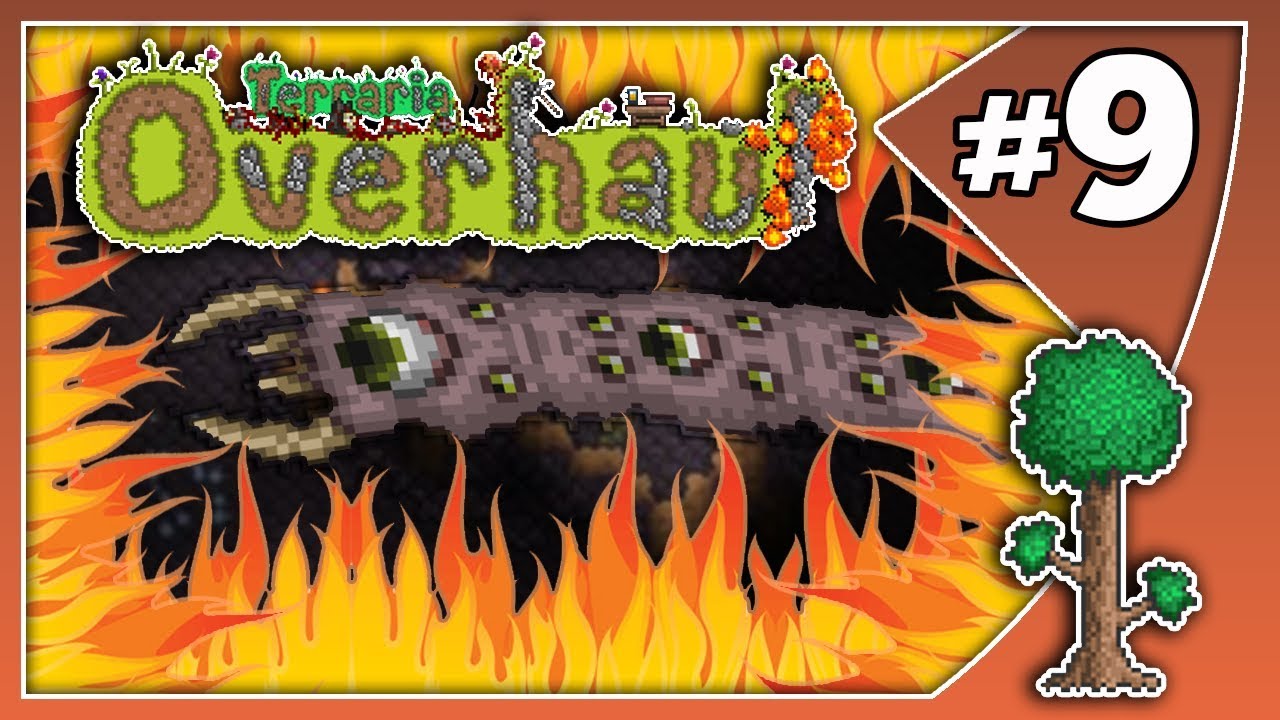 FIRE VS EATER OF WORLDS! // Terraria Overhaul Mod // Episode 9 - YouTube