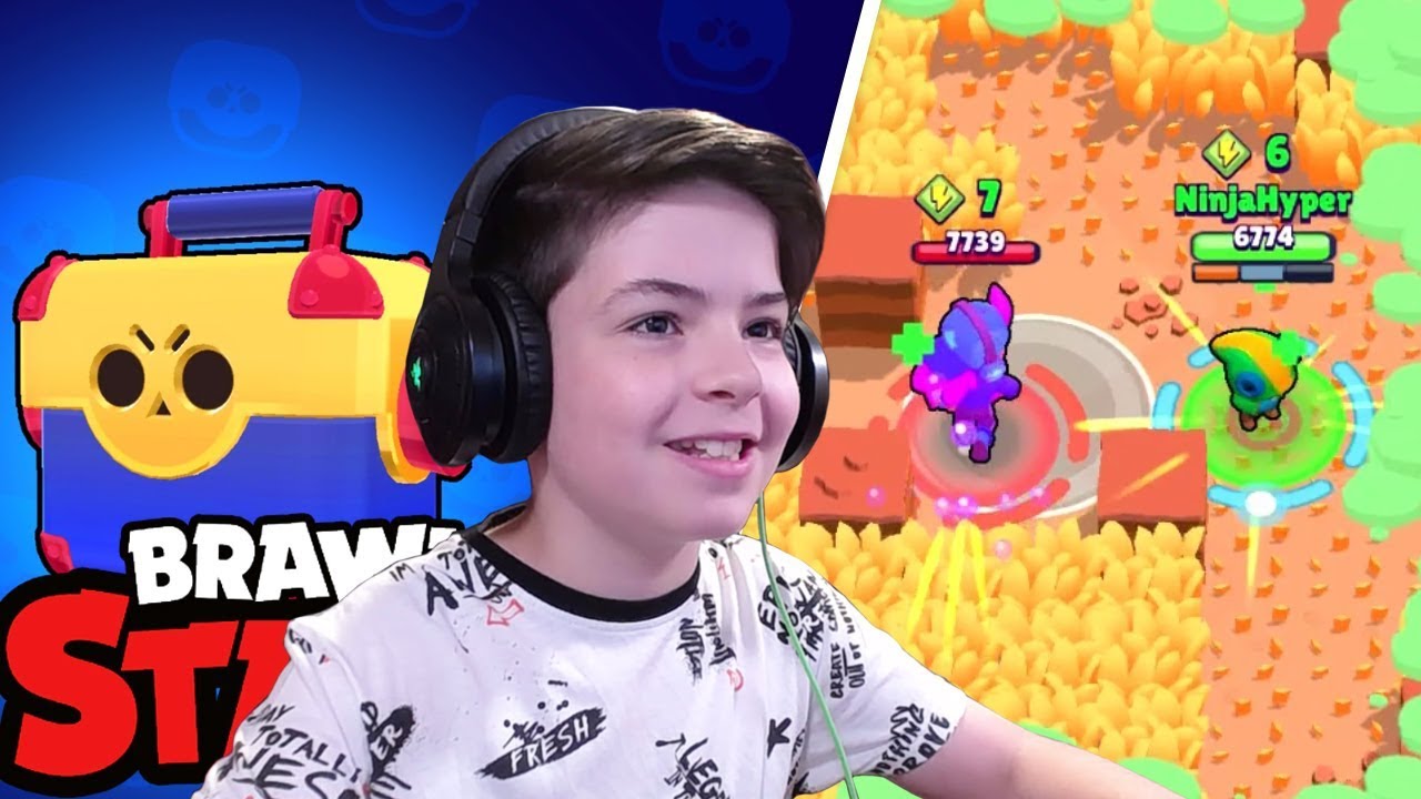 MEGA BOX OFFER! LEON GAMEPLAY - Brawl Stars - YouTube