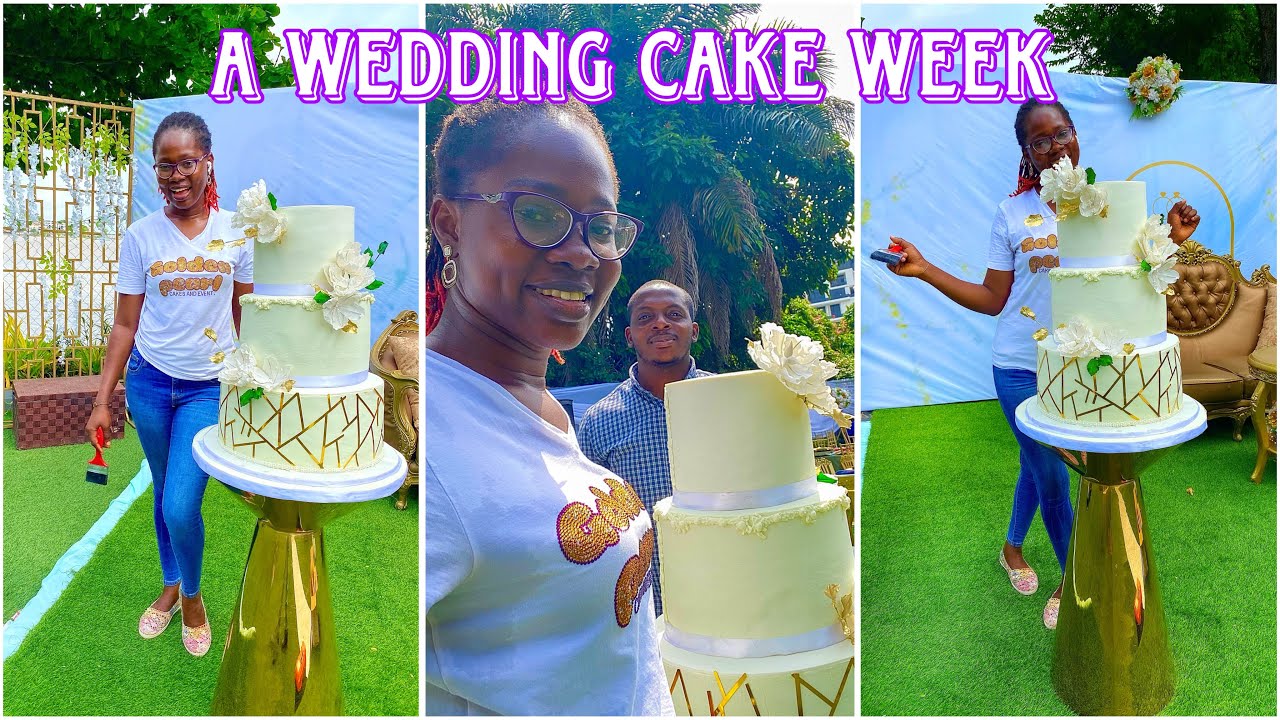 A WEDDING CAKE Week In The Life Of A Nigerian Home Baker | Adeola ...