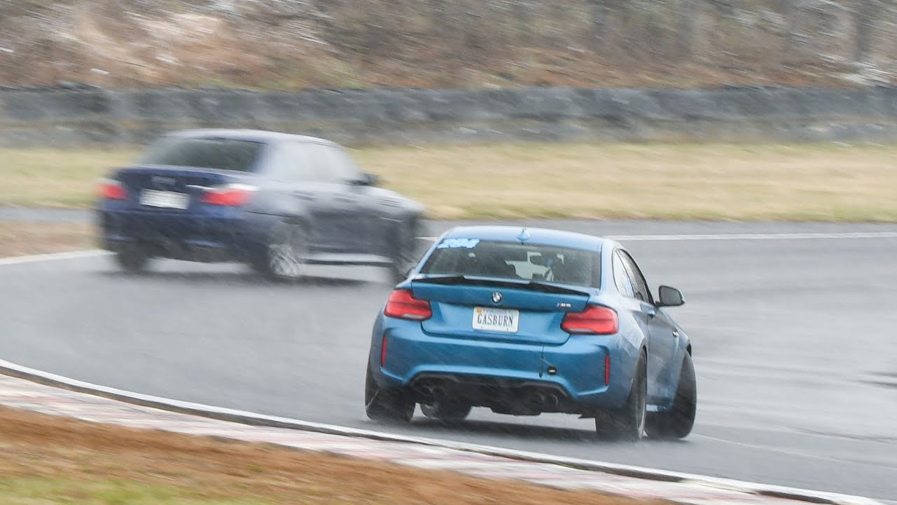 Drift Nirvana on Snowy Summit Point Main Circuit | BMW M5 & M2 - YouTube