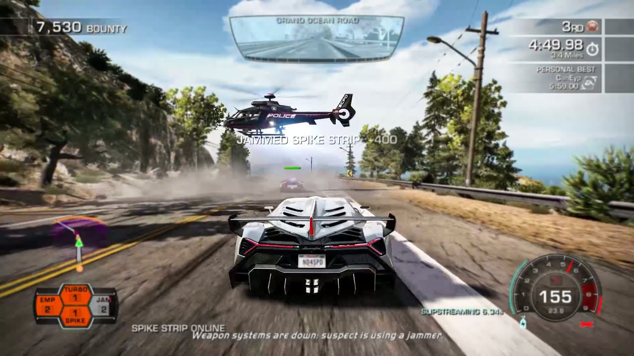 NFS Hot Pursuit Remastered - Lamborghini Veneno NFS Rivals Model Mod ...