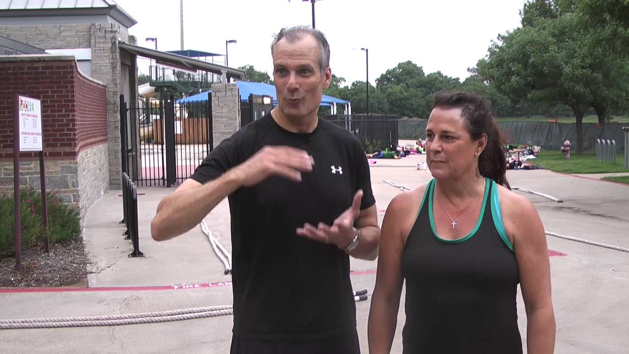 Coppell Couple get in shape together with Fitness Training - YouTube