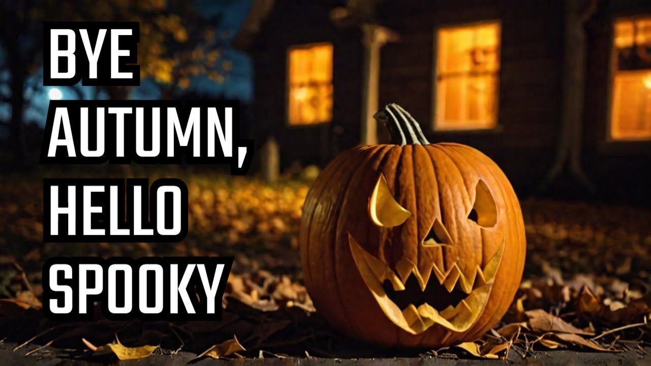 Coffin and skeleton, saying goodbye to autumn. #halloweendecorations ...