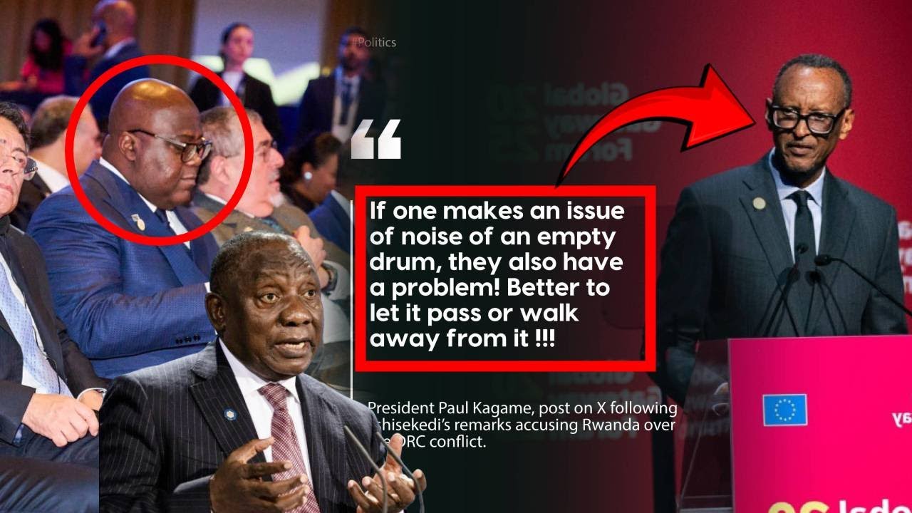 MWITINDA KU RUSAKU RW'INGUNGURU IRIMO UBUSA😨KAGAME ASUBIJE TSHISEKED ...