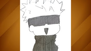 How To Draw Kid Gojo Satoru Easy Gojo Drawing For Beginners Best Anime ...