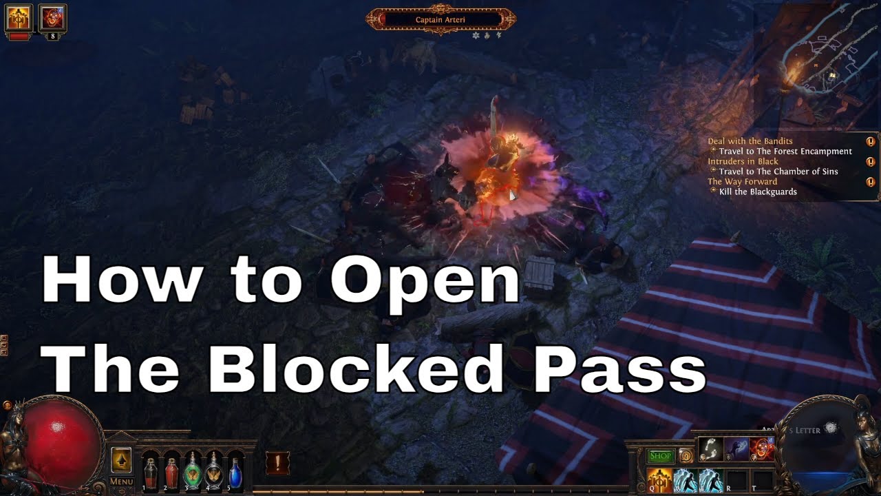 How to Open the Blocked Pass Path of Exile (The Way Forward Quest ...