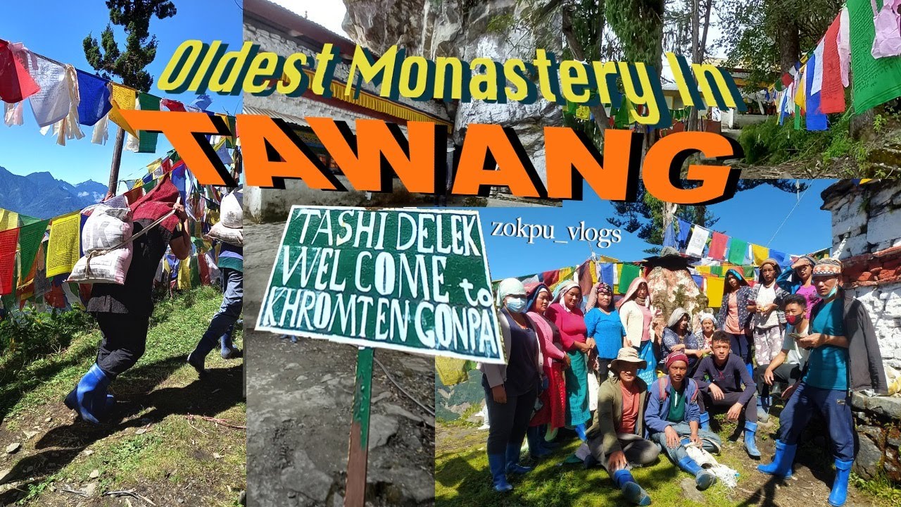 Khromten Gompa Tour | Ancient Monastery of Tawang | Monpa Tour | Pema ...
