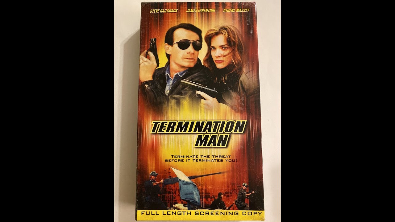 Opening to Termination Man (1998) 2000 Screener VHS @RysClassicCommercialHut