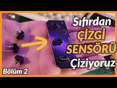 Sıfırdan!! Çizgi Sensörü Tasarlayıp, Üretime Gönderiyoruz (Part 2/2)