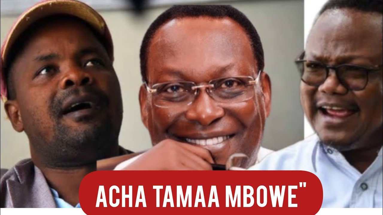 LEMA AMLIPUA MBOWE MBELE YA WAANDISHI WA HABARI, HUWEZI KUSHINDA ...