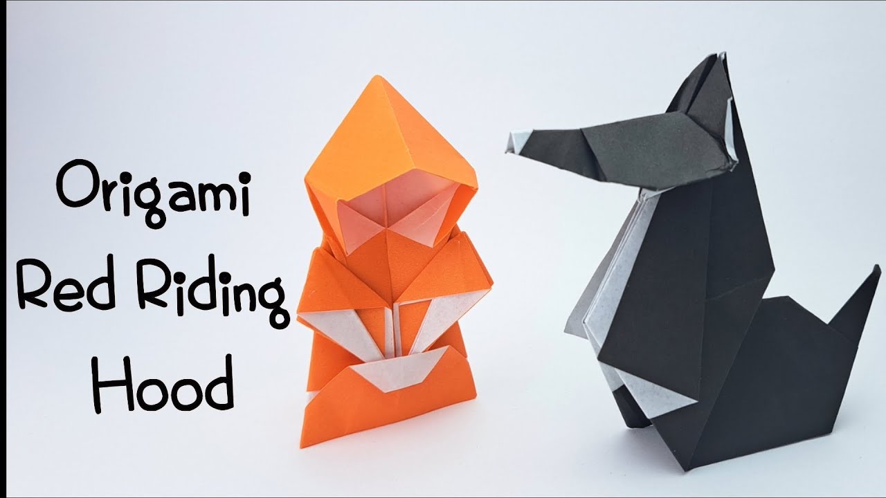 Origami RedRiding Hood - YouTube