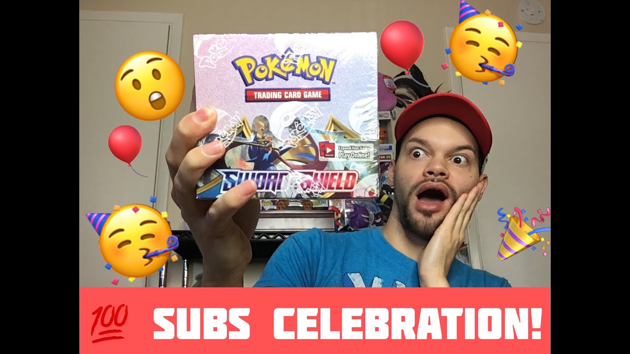 *Celebrating 100 Subs!* Pokemon SWSH Base Set Booster Box Opening ...