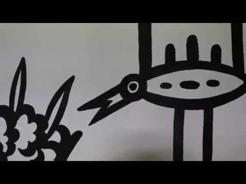 drawing art big show (drawing art size 150cm) - artist live in seoul ...