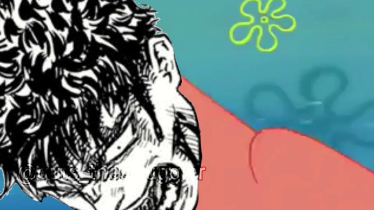 Spongebob beats up Patrick but it's Berserk - YouTube
