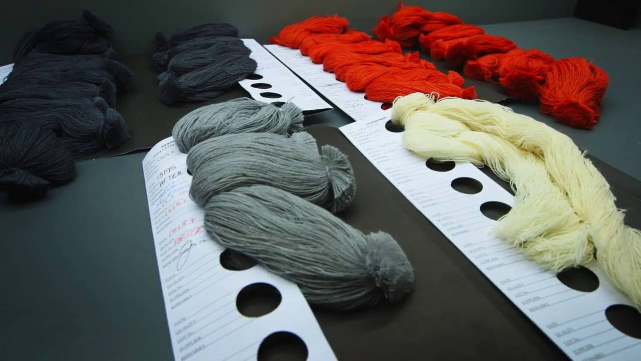 How it's made: Producing a London transport moquette - YouTube
