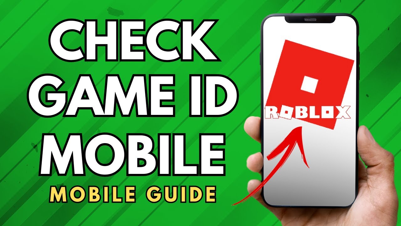 How To Check Roblox Game ID In Mobile - (Simple Guide!) - YouTube
