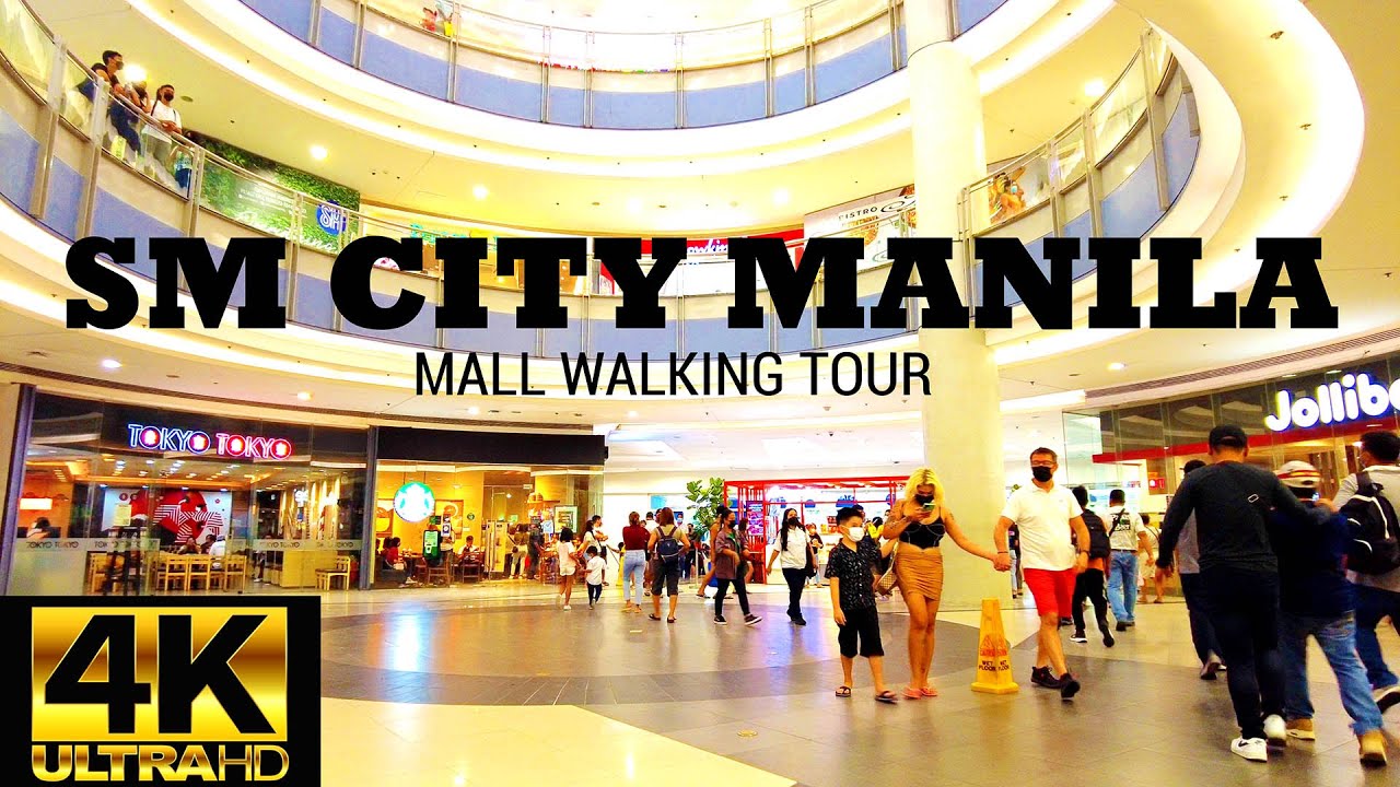 SM CITY MANILA WALKING TOUR | PHILIPPINES [4K] - YouTube