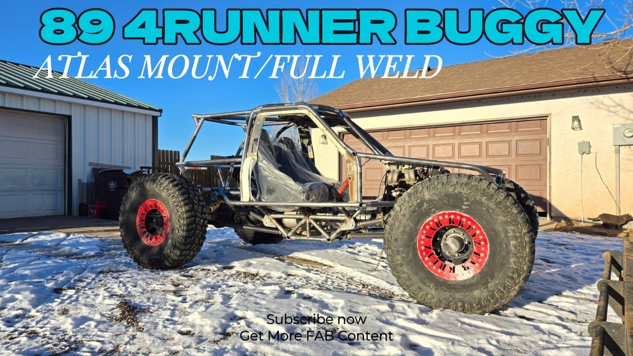 1st Generation Toyota 4runner Buggy Build | Full Weld Atlas Mount - YouTube