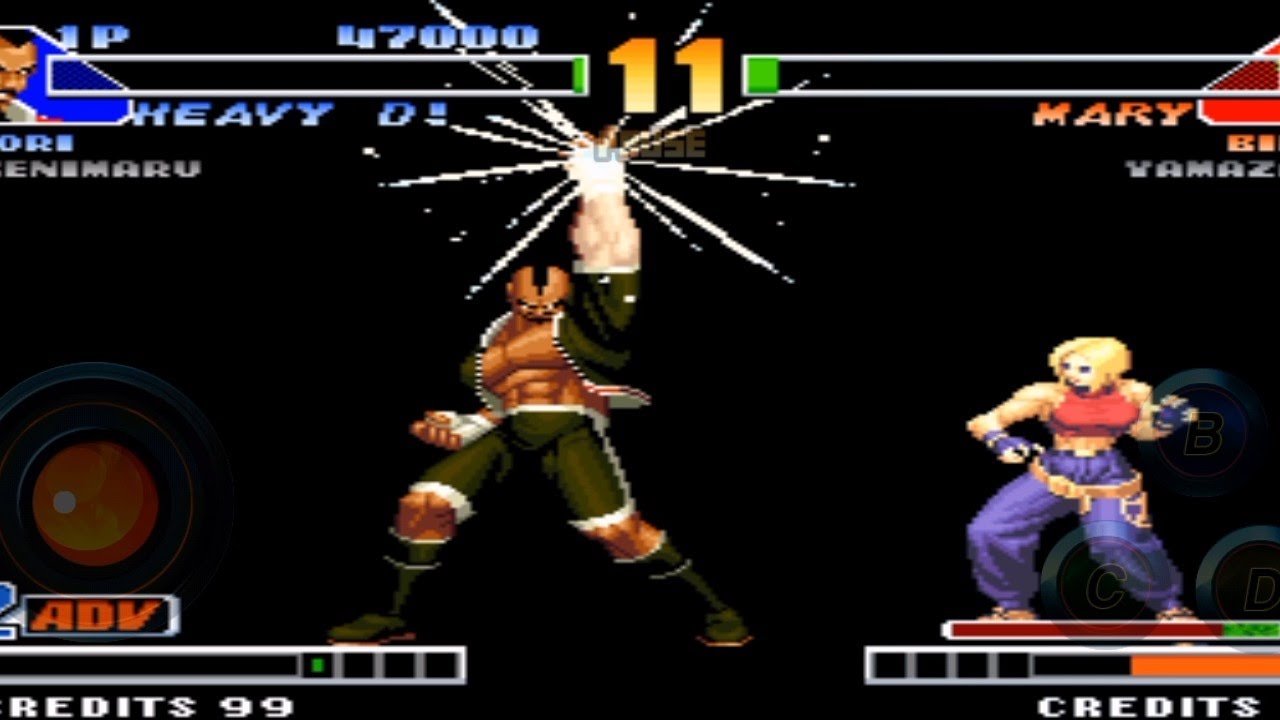 Heavy d vs mary kof 98 - YouTube