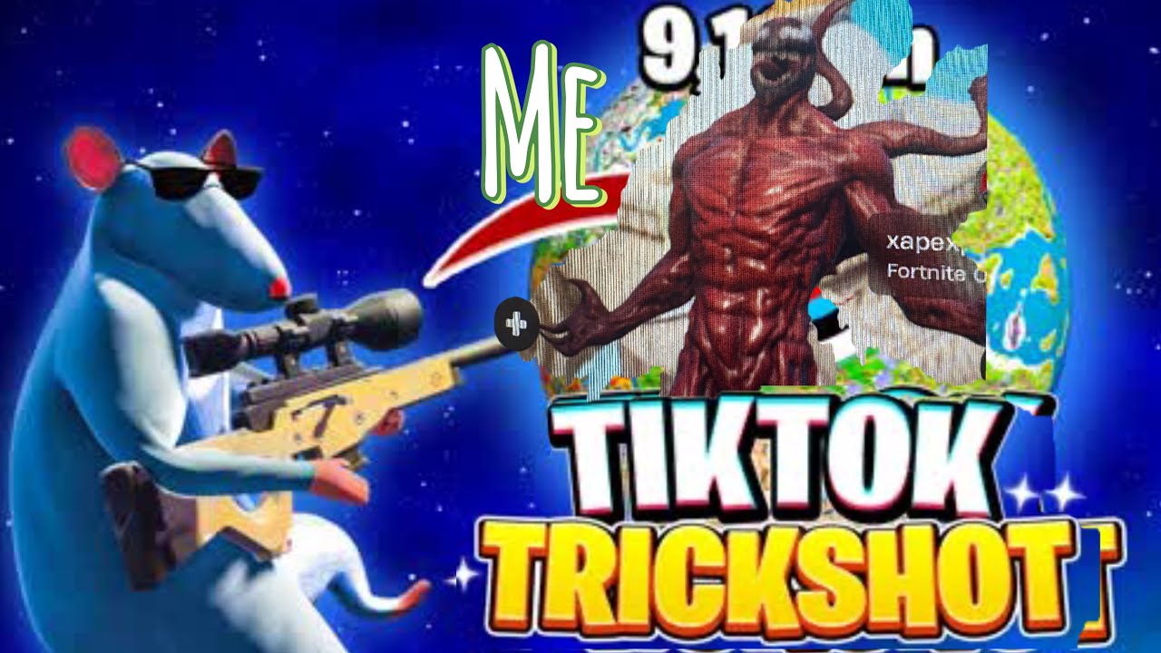 I’m trying out a trick shot map called TikTok trick shot on Fortnite ...