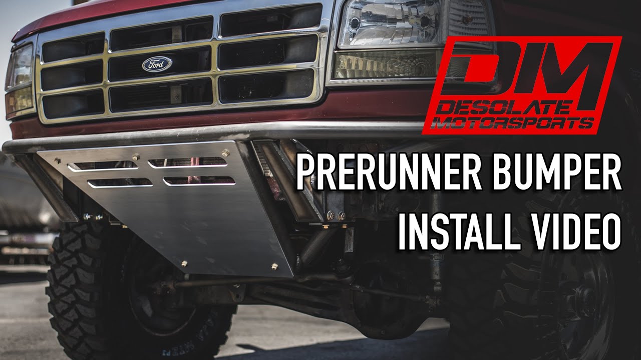 1996 F150 Prerunner Bumpers