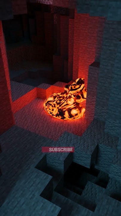 Realistic Lava Flowing | Minecraft RTX - YouTube