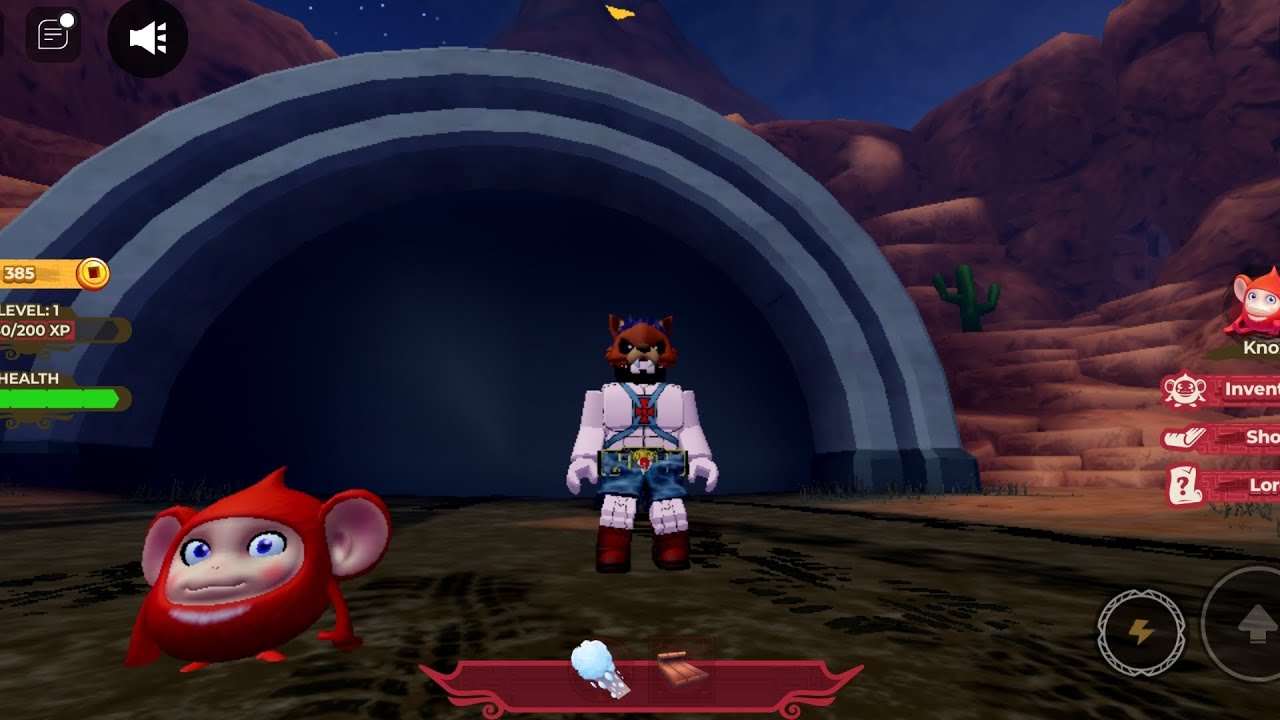 Trying the Hypergalactic Monkey Quest Roblox Game - YouTube