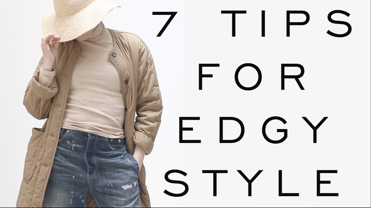 7 Tips to Always Styling EDGY OUTFITS / Chic Looks / Minimalist ...