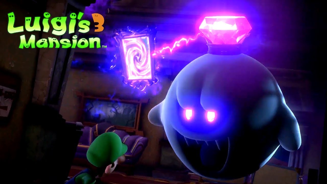 Luigi's Mansion 3 - Escaping from King Boo Boss Cutsense - YouTube