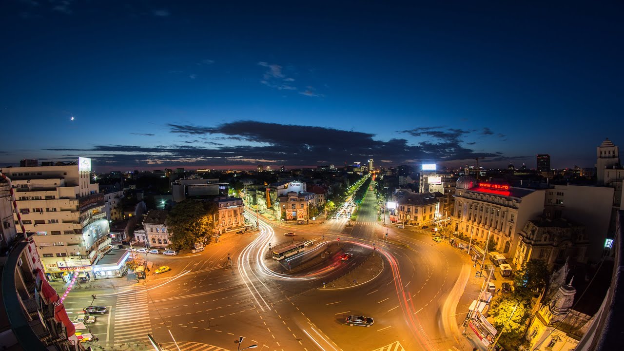 Bucharest - The City Rush (timelapse by Eduard Gutescu) - YouTube