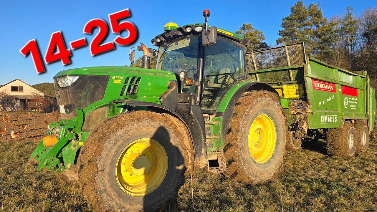 Pferde Mist Streuen | 1-3.2.25 - YouTube