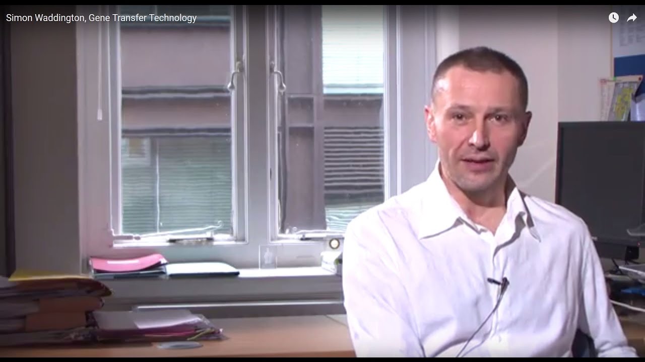 Simon Waddington, Gene Transfer Technology - YouTube