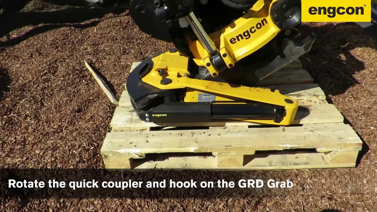 engcon Detachable/Retrofittable Grab Cassette - YouTube