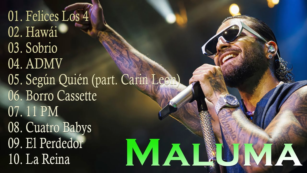 Maluma-Ultimate hits compilation of 2024-Top-Ranked Songs Mix-Lauded ...