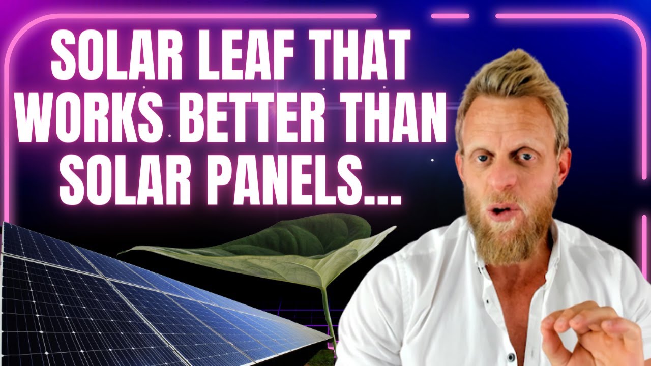 Researchers invent a ‘solar leaf’ that generates 13% more power via ...