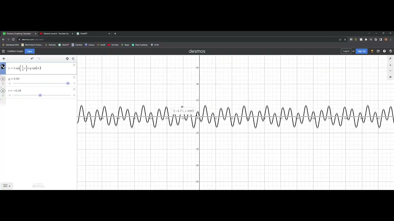 Desmos: FM radio waves - YouTube