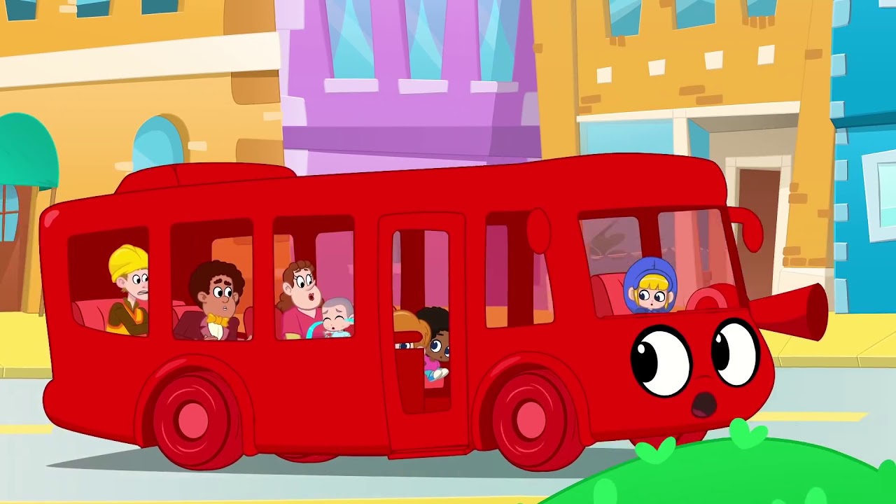 Wheels On The Bus Morphle Nursery Rhymes Mila and Morphle - YouTube